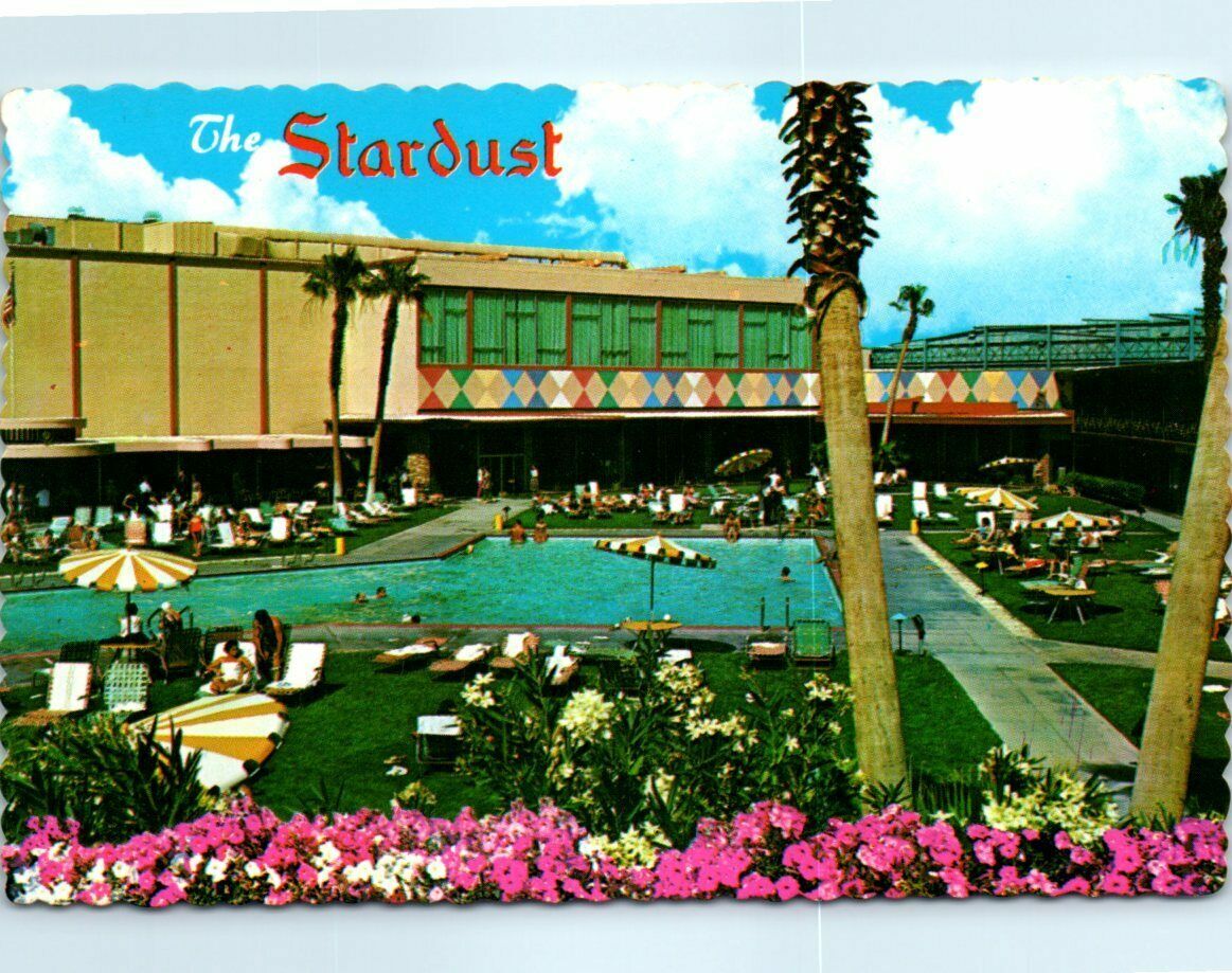 Postcard - World's largest resort hotel - The Stardust Hotel - Las ...