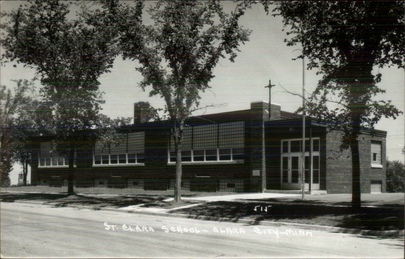 Clara City MN St. Clara School Real Photo Postcard | United States ...