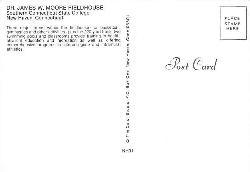 Dr. James W. Moore Fieldhouse Southern Connecticut State College - New ...