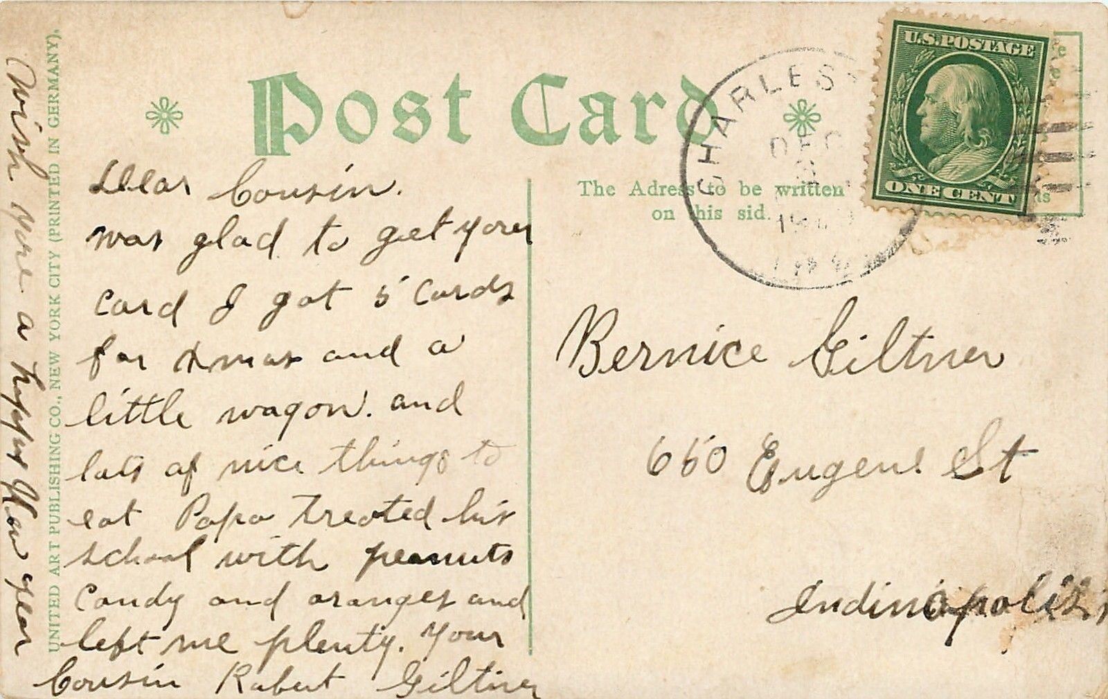 Solon Indiana~Hick w/Straw Hat Has 3 Farm Girls to Pick From~Hay Wagon ...