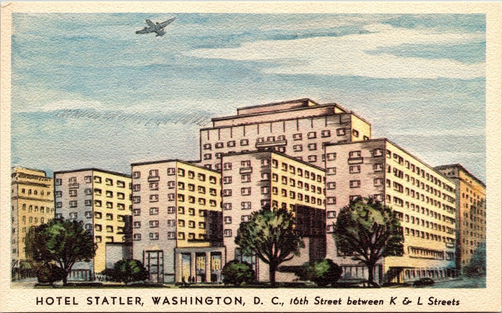 Hotel Statler Washington DC Postcard UNP Unused WB | United States ...