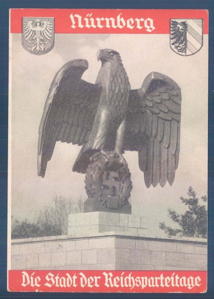 Germany Third 3rd Reich Original Propaganda Card Nürnberg ...