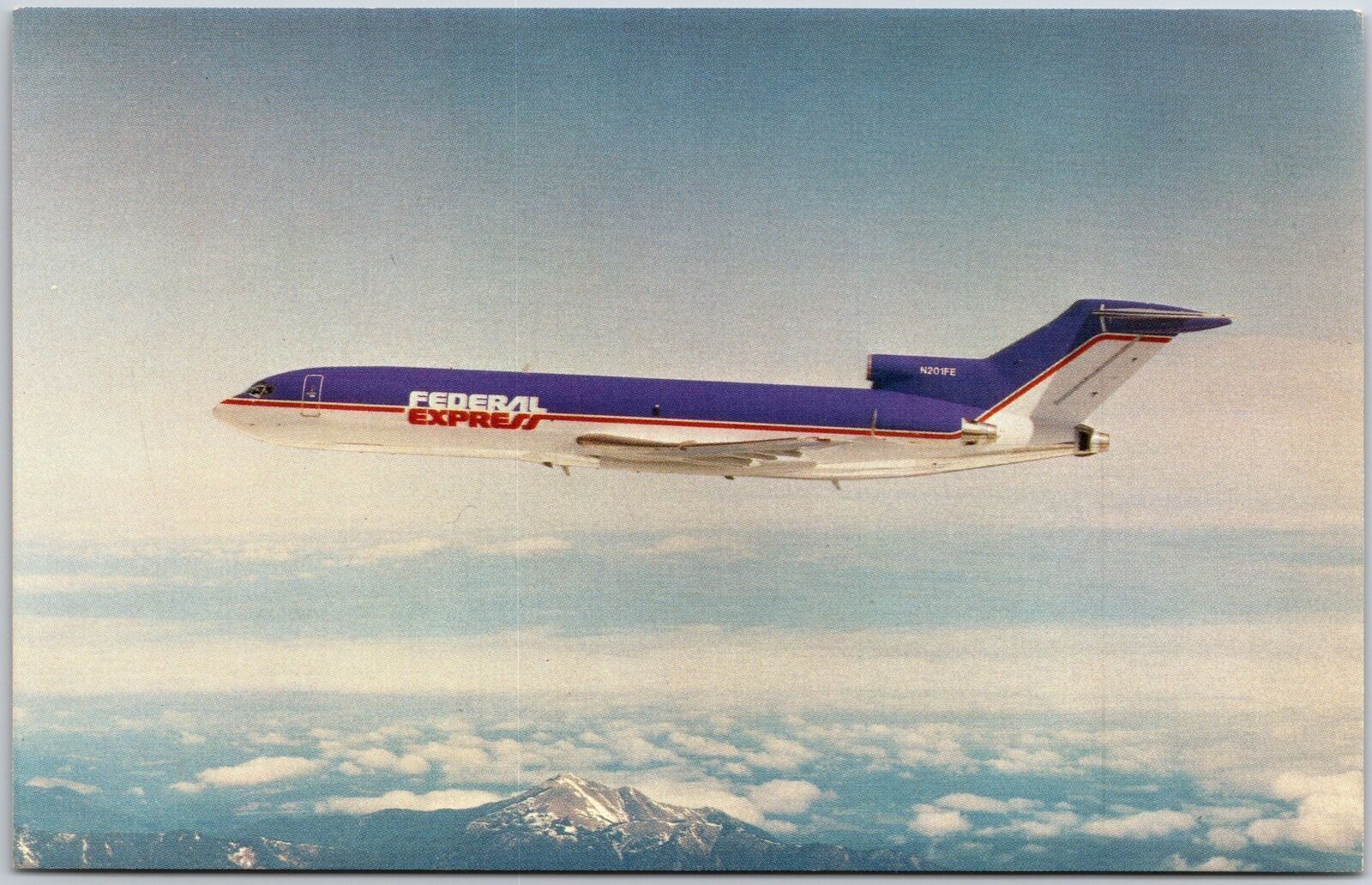 Airplane Federal Express Boeing 727-2S7F Tri-Jet Freighters Aircraft ...