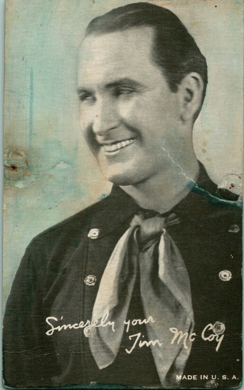 Vtg Arcade Card - Western Film Star - Tim Mccoy | Other / Unsorted ...