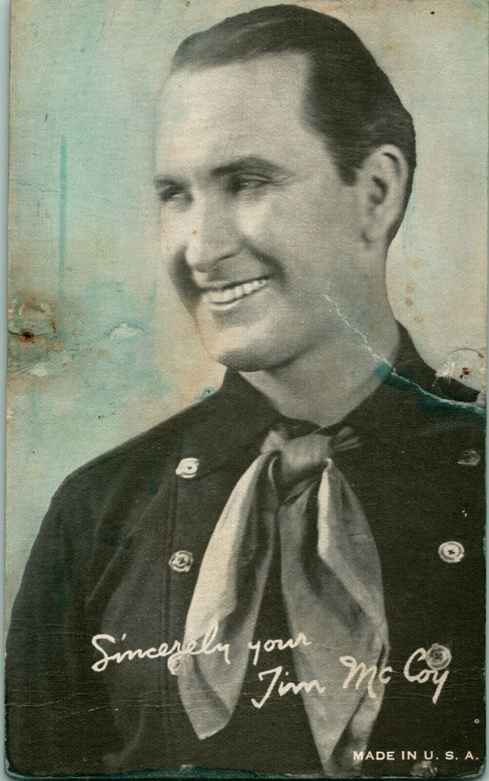 Vtg Arcade Card - Western Film Star - Tim Mccoy | Other / Unsorted ...