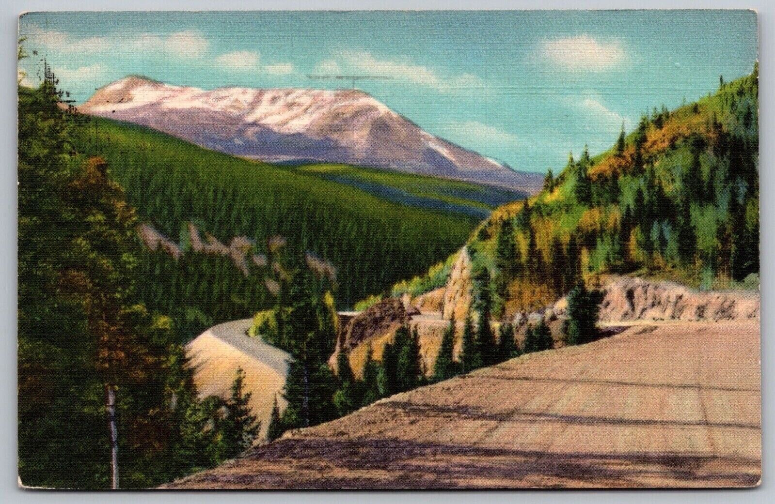 Mt Richthofen From Trail Ridge Rd First Switchback Rocky Mtn Park CO ...