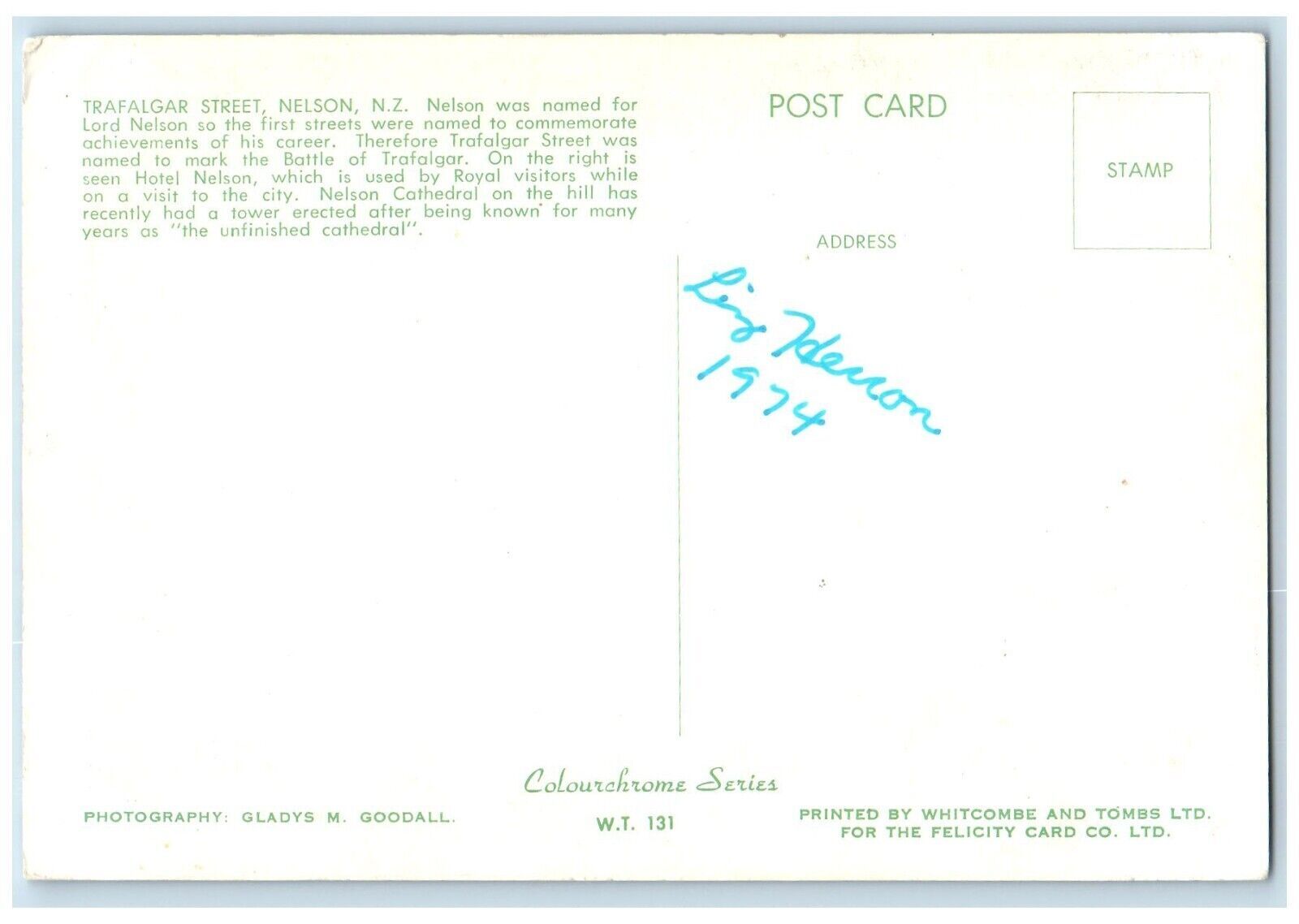 1974 Trafalgar Street Nelson New Zealand Classic Car Hotel Road Vintage ...