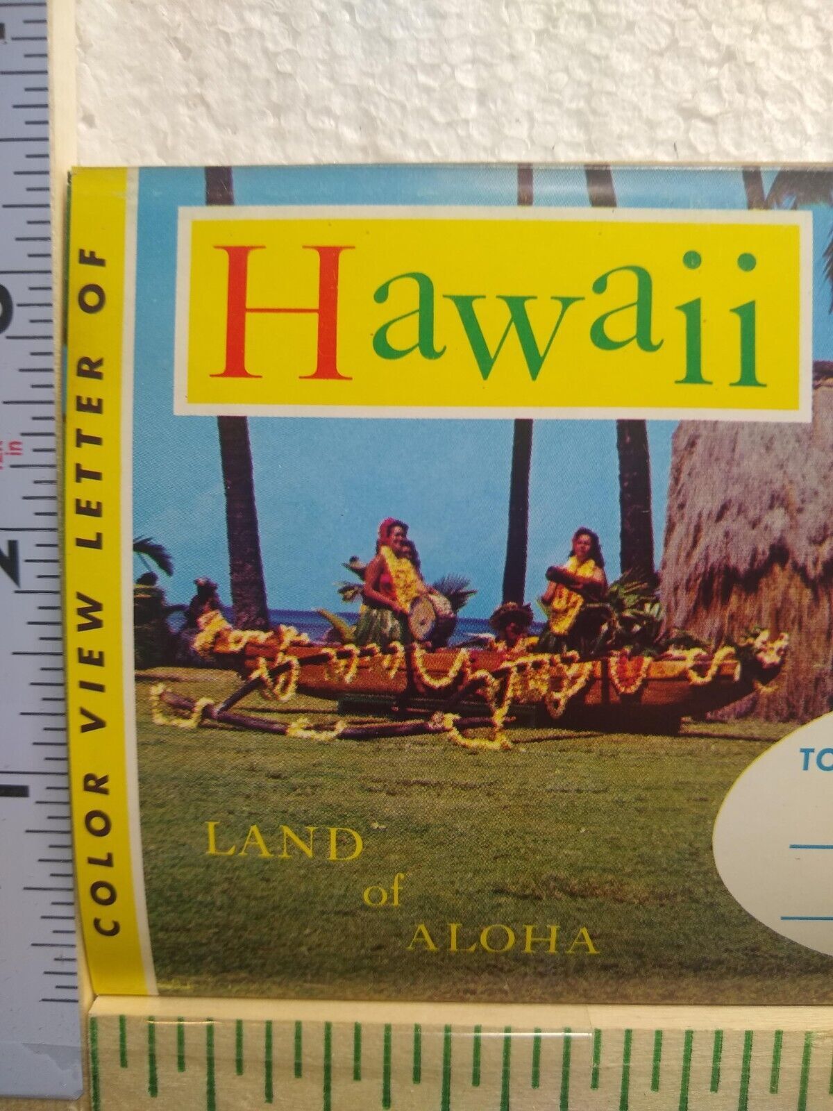 Postcard Folder Honolulu Yacht Harbor-Waikiki and Diamond Head ...