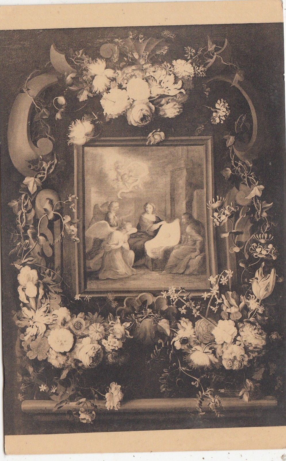 BF33491 daniel seghers guirlande de fleurs bruxell painting art front ...