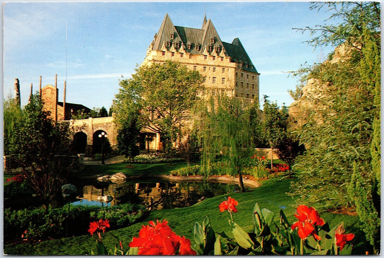 Vintage Continental Size Postcard Epcot Center Disney Canada World ...