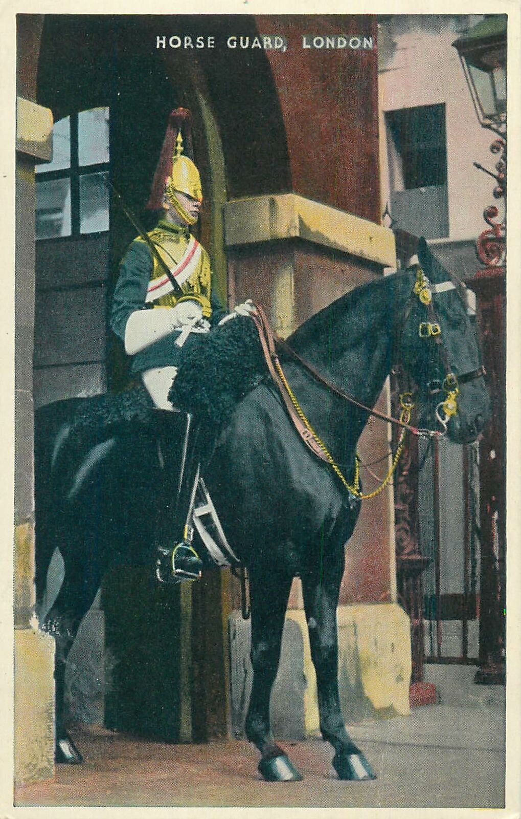 LONDON british military postcard horse guard | Topics - Militaria ...