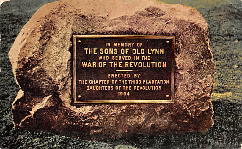 The Sons of Old Lynn War of the Revolution - Lynn, Massachusetts MA ...