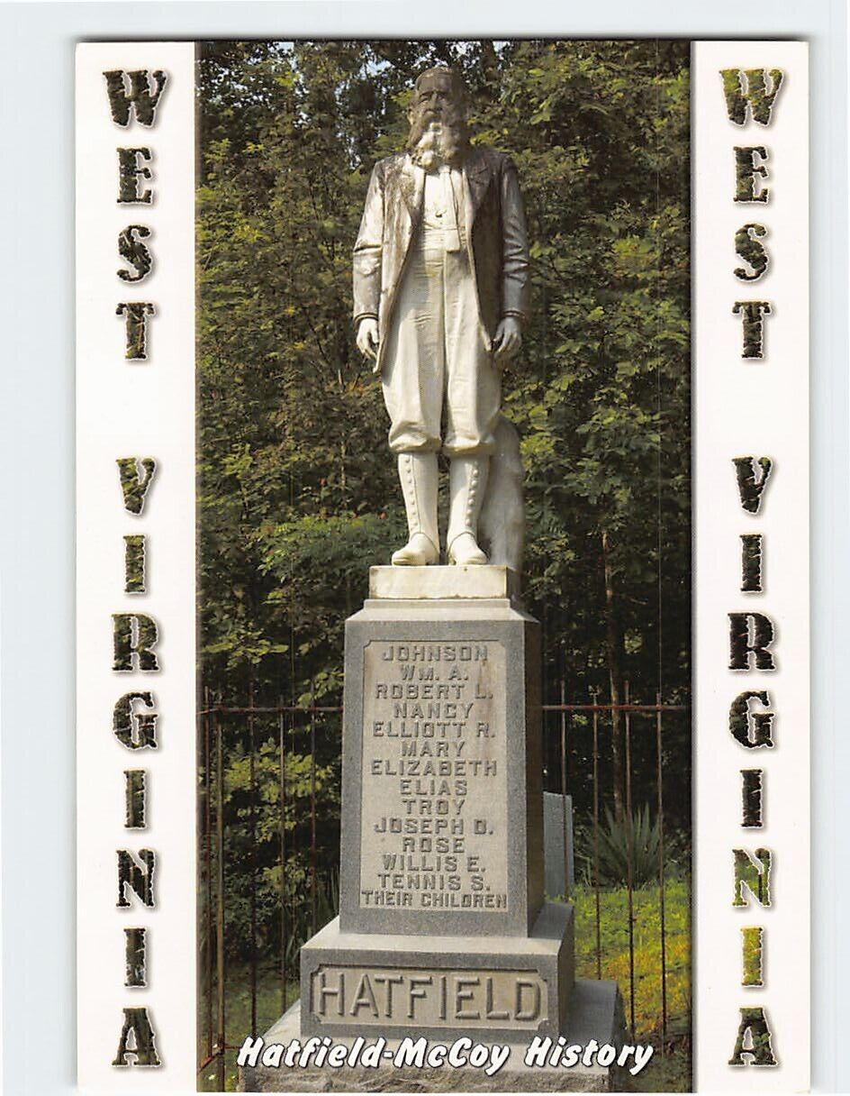 Postcard Hatfield-McCoy History, Sarah Ann, West Virginia | United ...