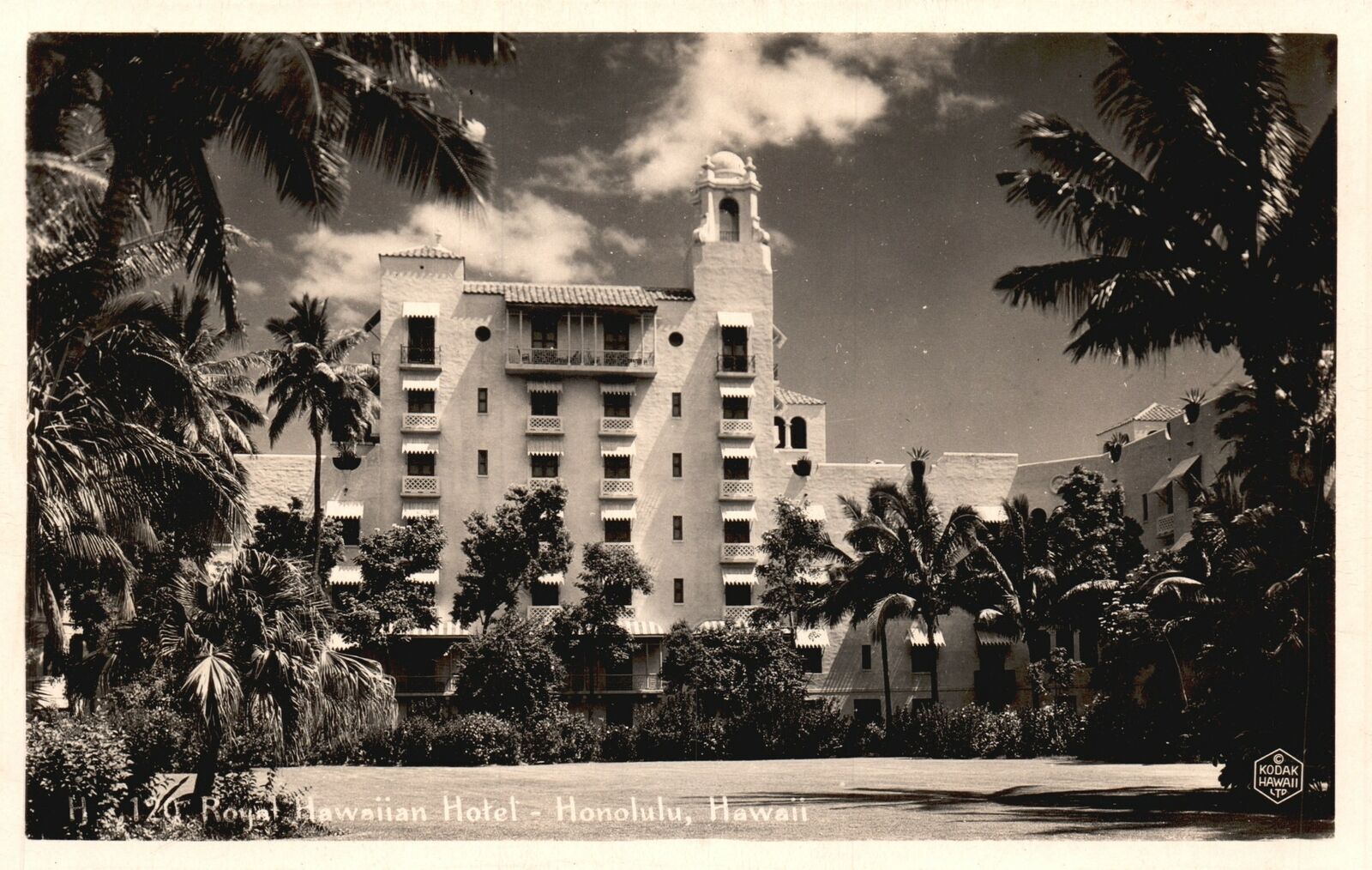 Vintage Postcard RPPC Royal Hawaiian Hotel Collection Resort Honolulu ...