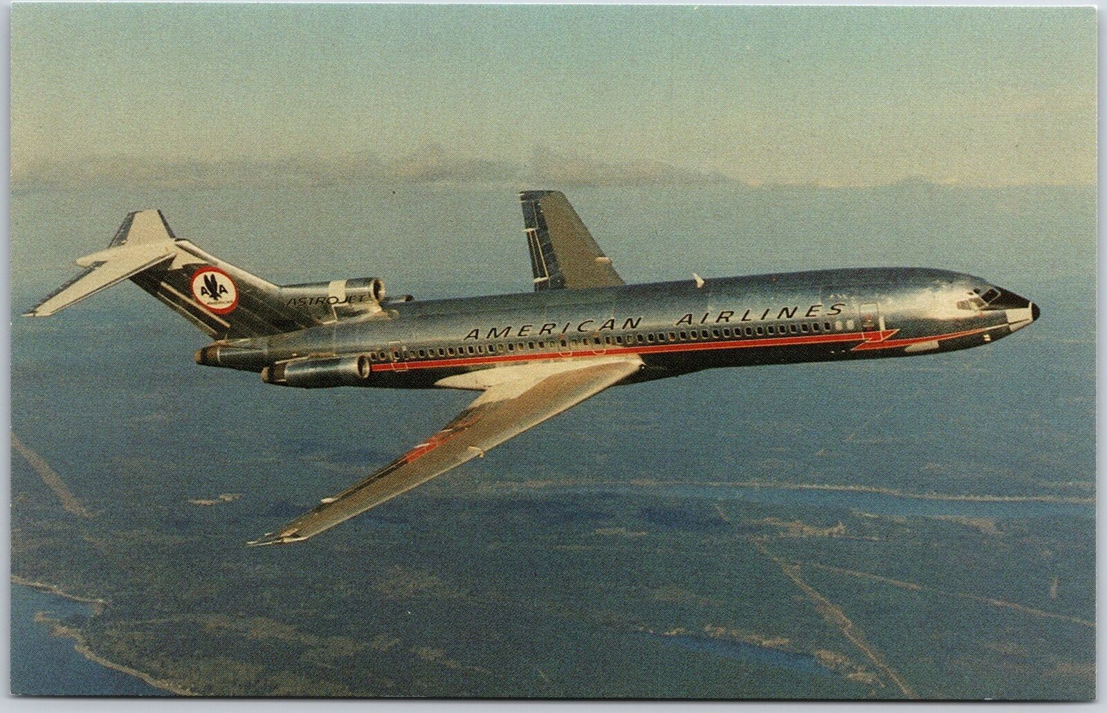 Airplane American Airlines Boeing 727-223 Astrojet AA Logo Color Scheme ...