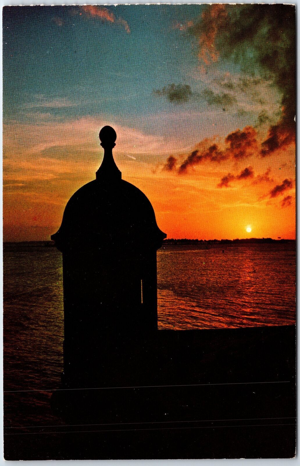 Vintage Postcard OLD Spanish Sentry BOX at OLD SAN Juan Puerto Rico ...