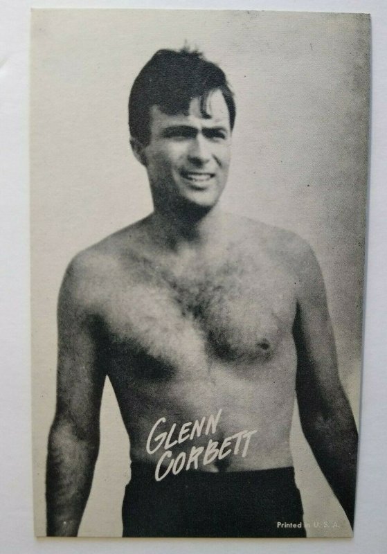 Glenn Corbett Shirtless Beefcake Postcard Route 66 TV Original NOS Gay ...