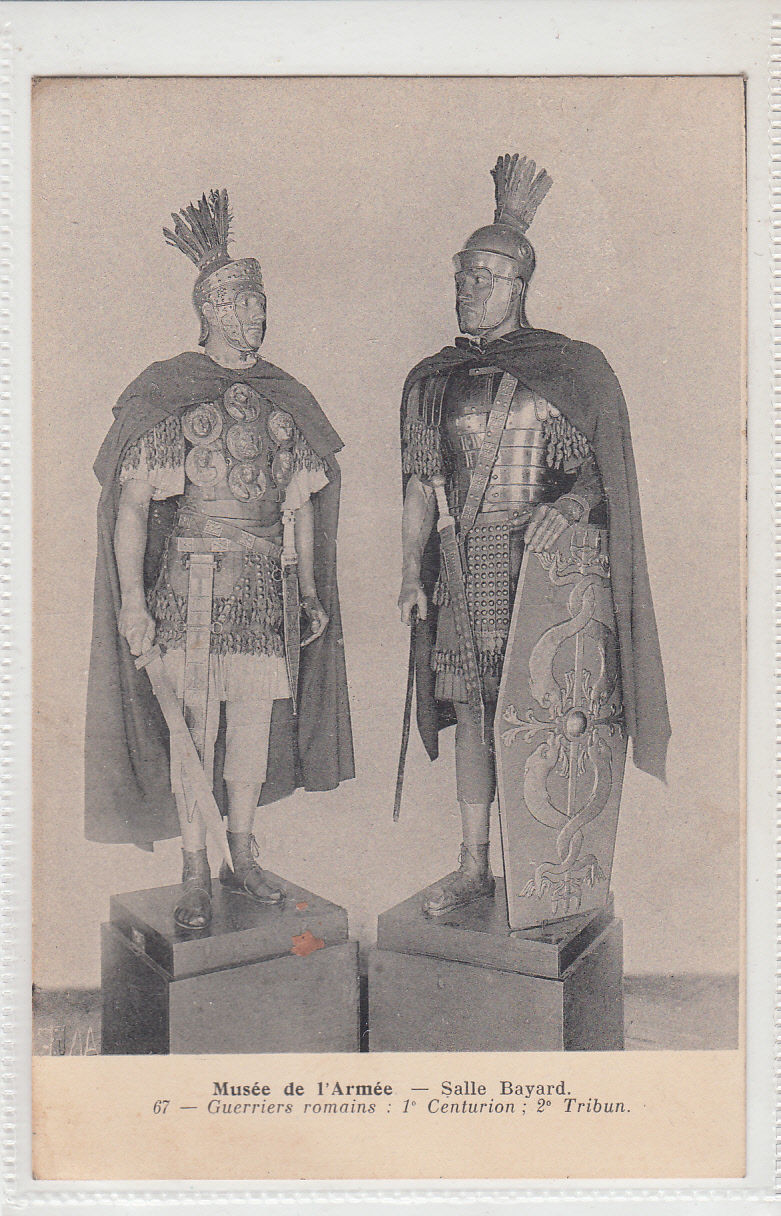 Inter Arma Caritas Army Museum Paris roman warriors Centurion et Tribun ...