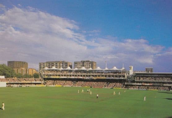 Lords Ground Match From Viewed The New Mound Stand in 1980s Cricket ...