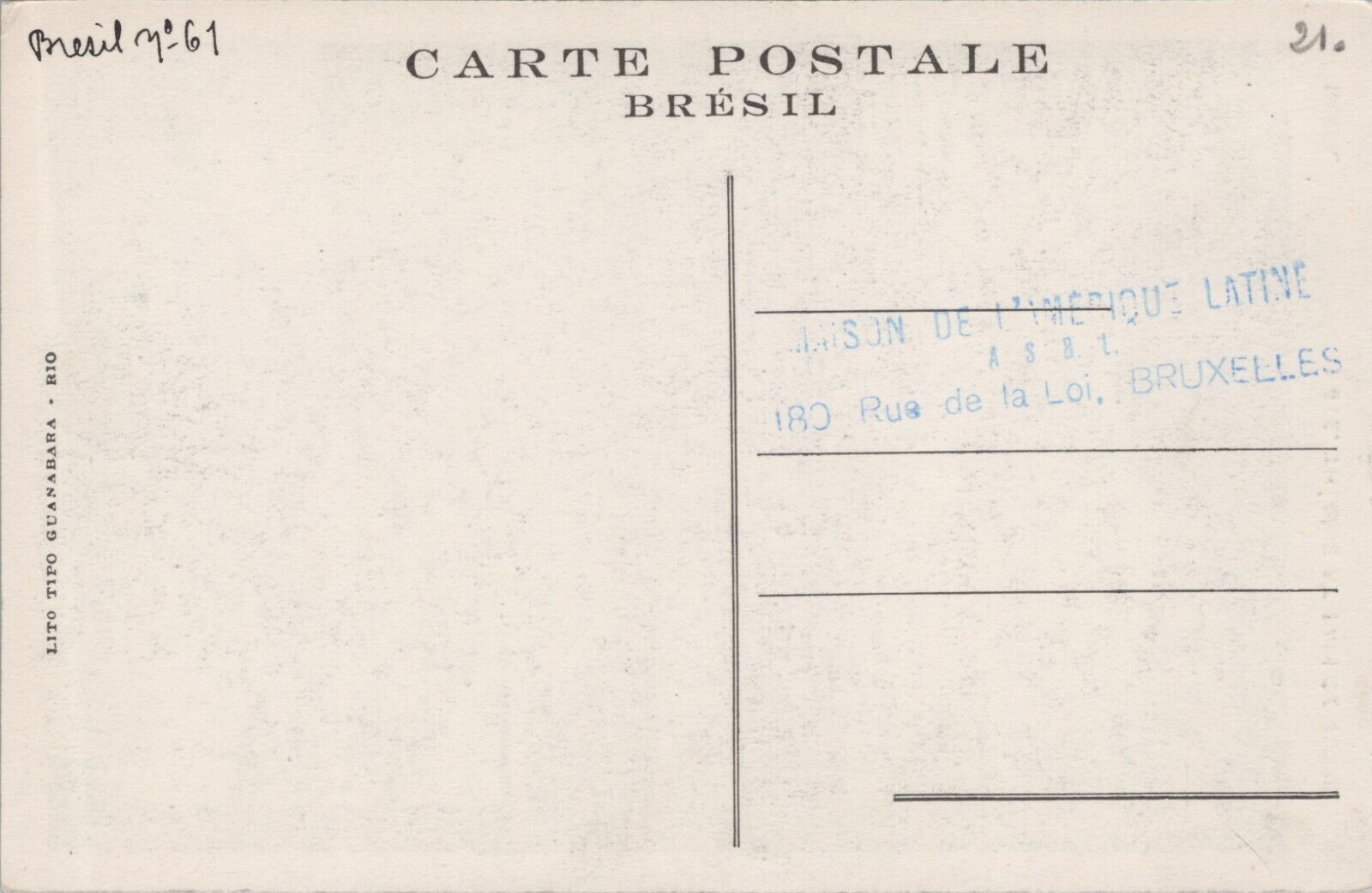 Brazil Rio de Janeiro Ste Therese Et Pain De Sucre Vintage Postcard ...