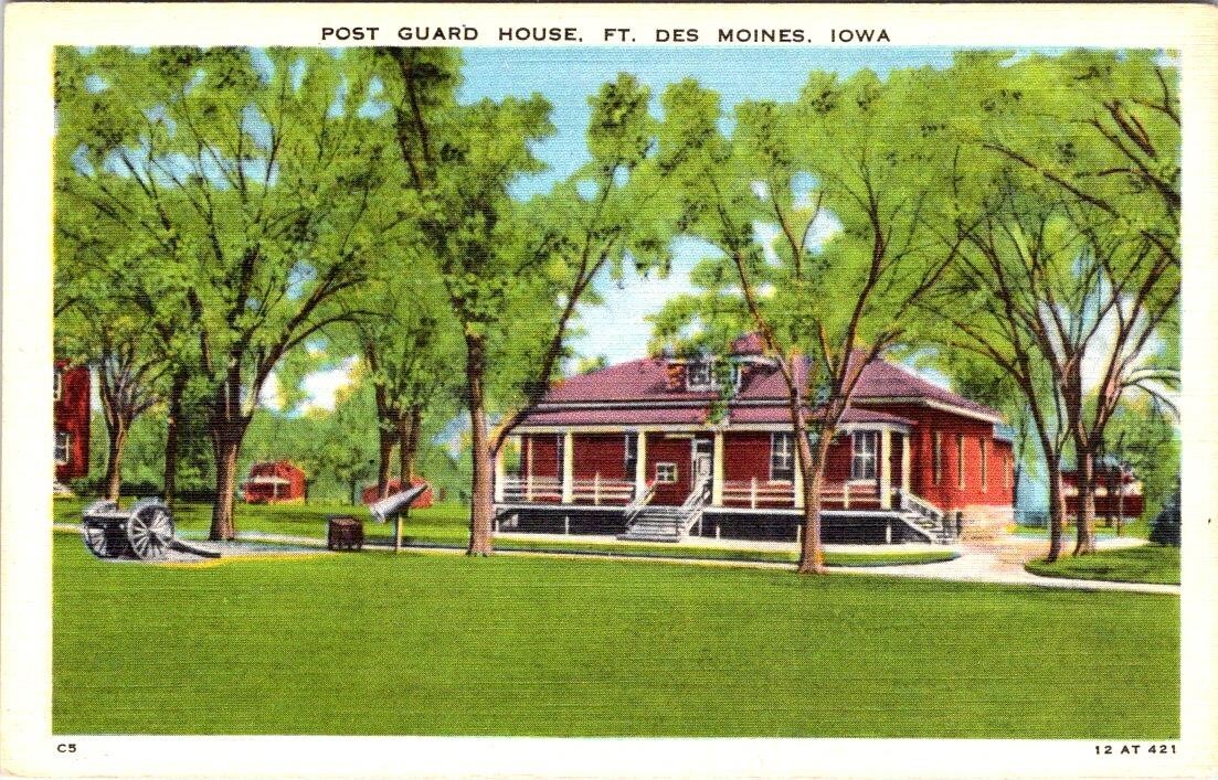 4~ca1940s Postcards IA, Iowa FORT DES MOINES ARMY BASE Military ...