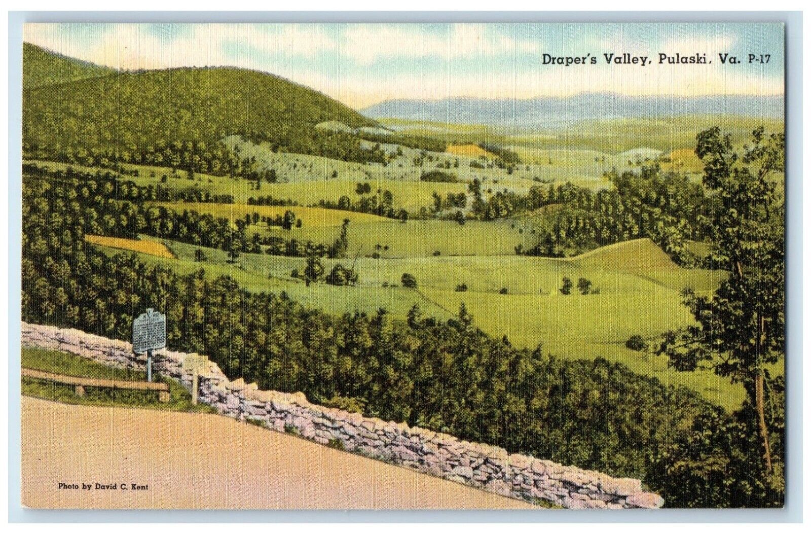 c1910's View Of Draper's Valley Pulaski Viriginia VA Unposted Antique ...