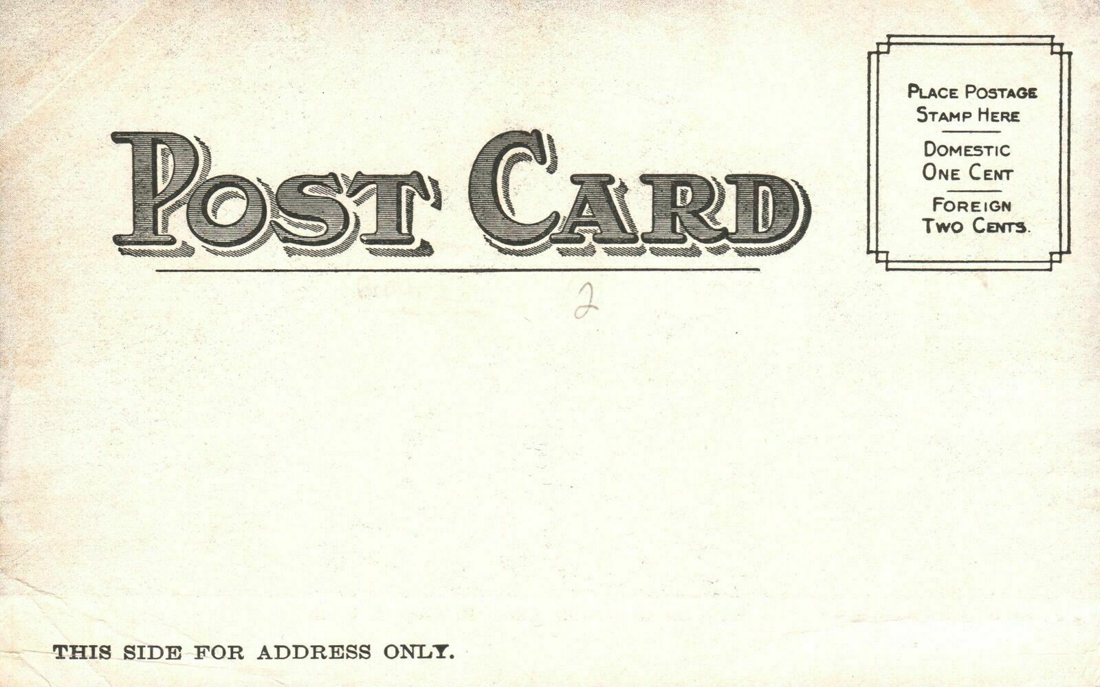 Vintage Postcard 1900's Entrance to Seaside Park Bridgeport Connecticut ...