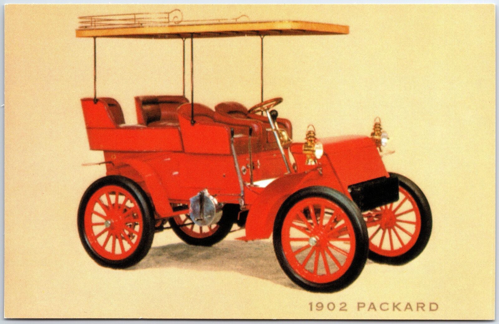 Vintage Postcard Museum of Automobiles - RED 1902 Packard | Other ...