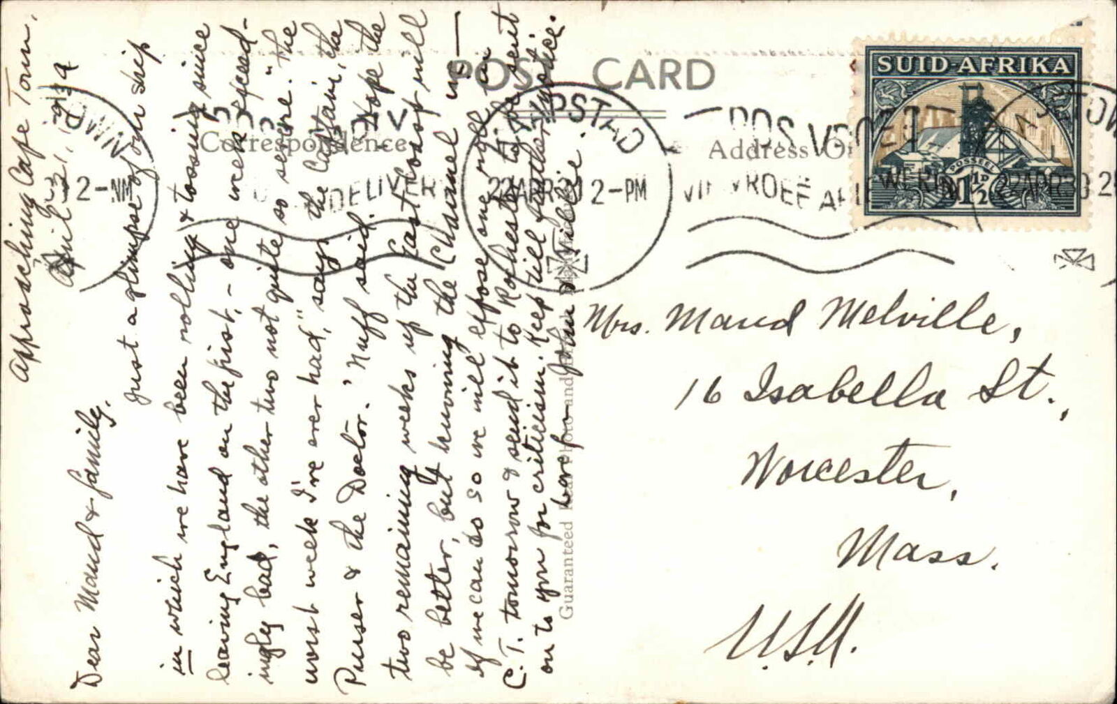 Vintage RPPC Ellerman's City Line SS City of Exeter STEAMER SHIP ...