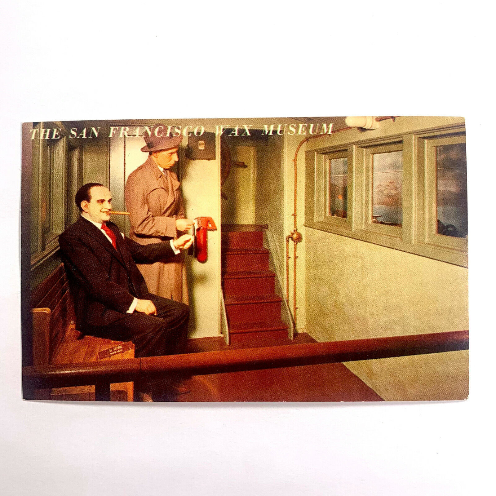Postcard California San Francisco CA Wax Museum Al Capone Fisherman ...