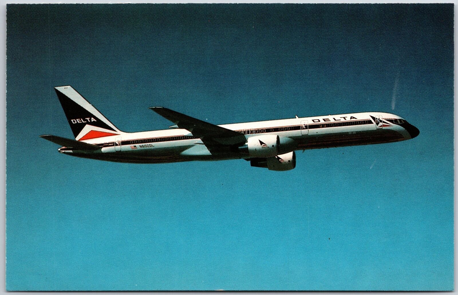 Airplane Delta Air Lines Boeing 757-232 Short to Medium Range Jetliner ...