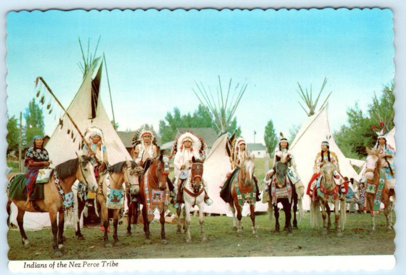 GRANGEVILLE BORDER DAYS, Idaho ID ~ NEZ PERCE Native Americans 4"x6 ...