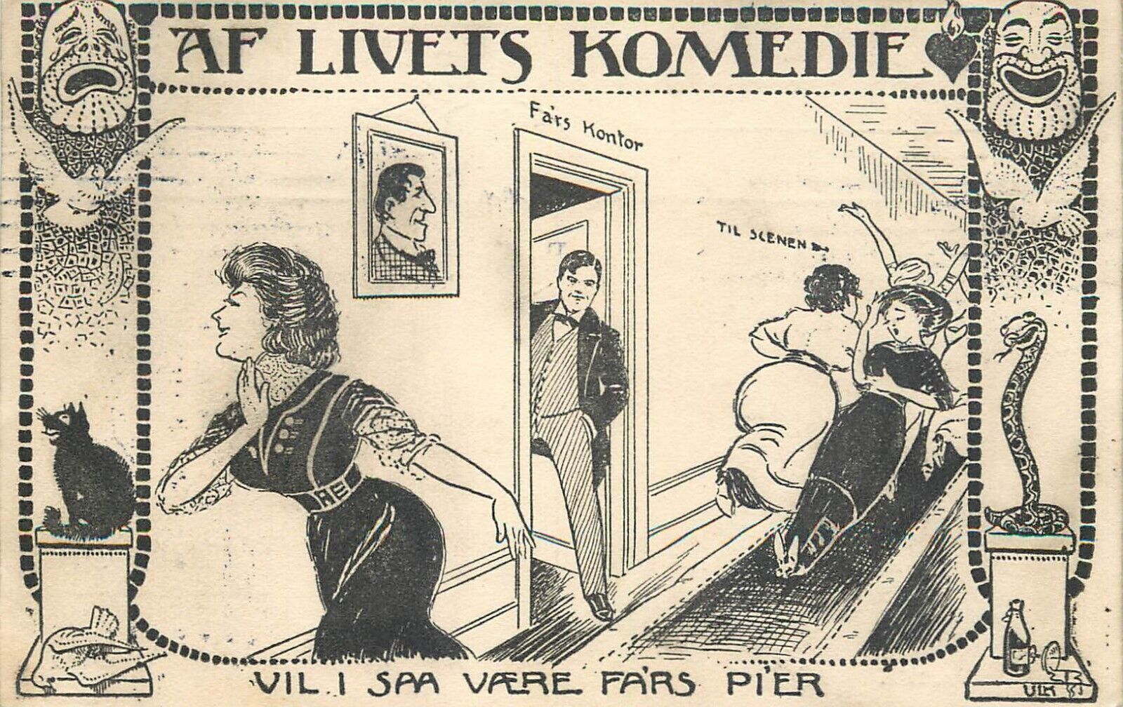 The comedy of life Danish humor will you be daddy's girl? Father's ...