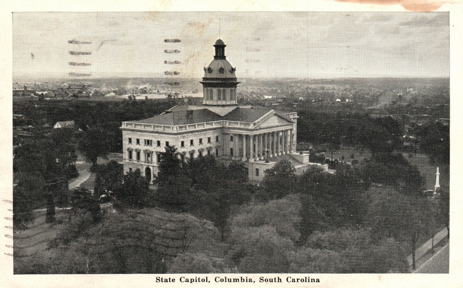 1943 State Capitol Government Office Columbia South Carolina SC Vintage ...