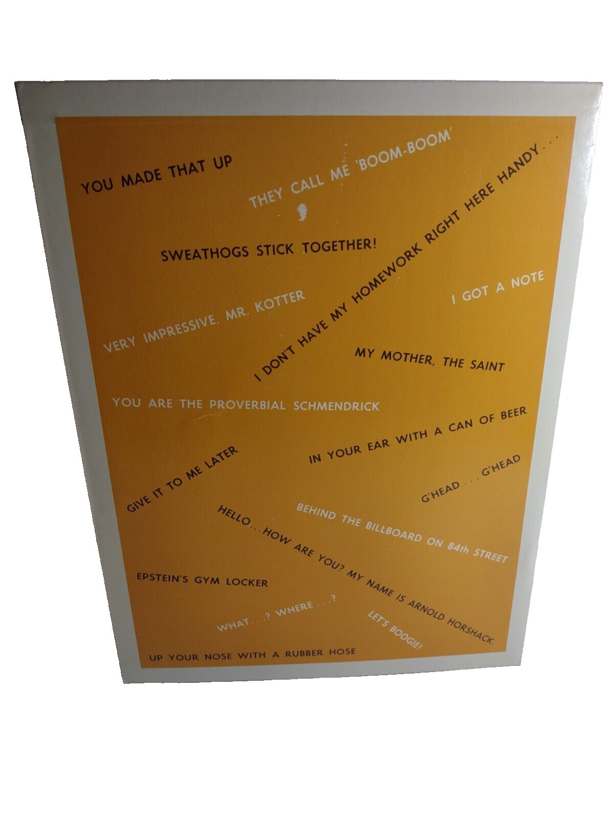 Welcome Back Kotter Vintage Retro Mead Folder Freddy Boom Boom ...