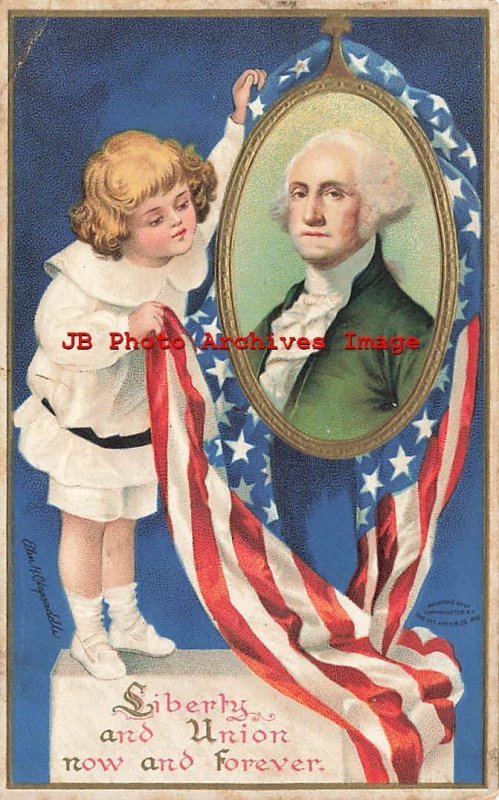 George Washington, IAP No 16250, Ellen Clapsaddle, Liberty & Union ...