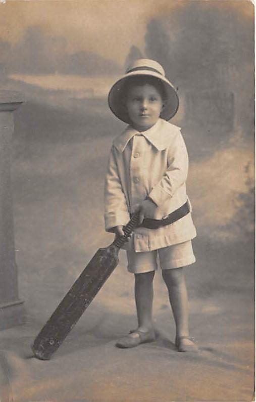 Little boy with bat Child, People Photo Writing on back | Topics ...