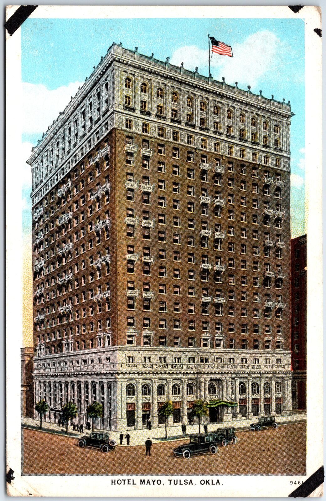 Vintage Postcard Hotel Mayo at Tulsa Oklahoma Posted 1926 [Album ...