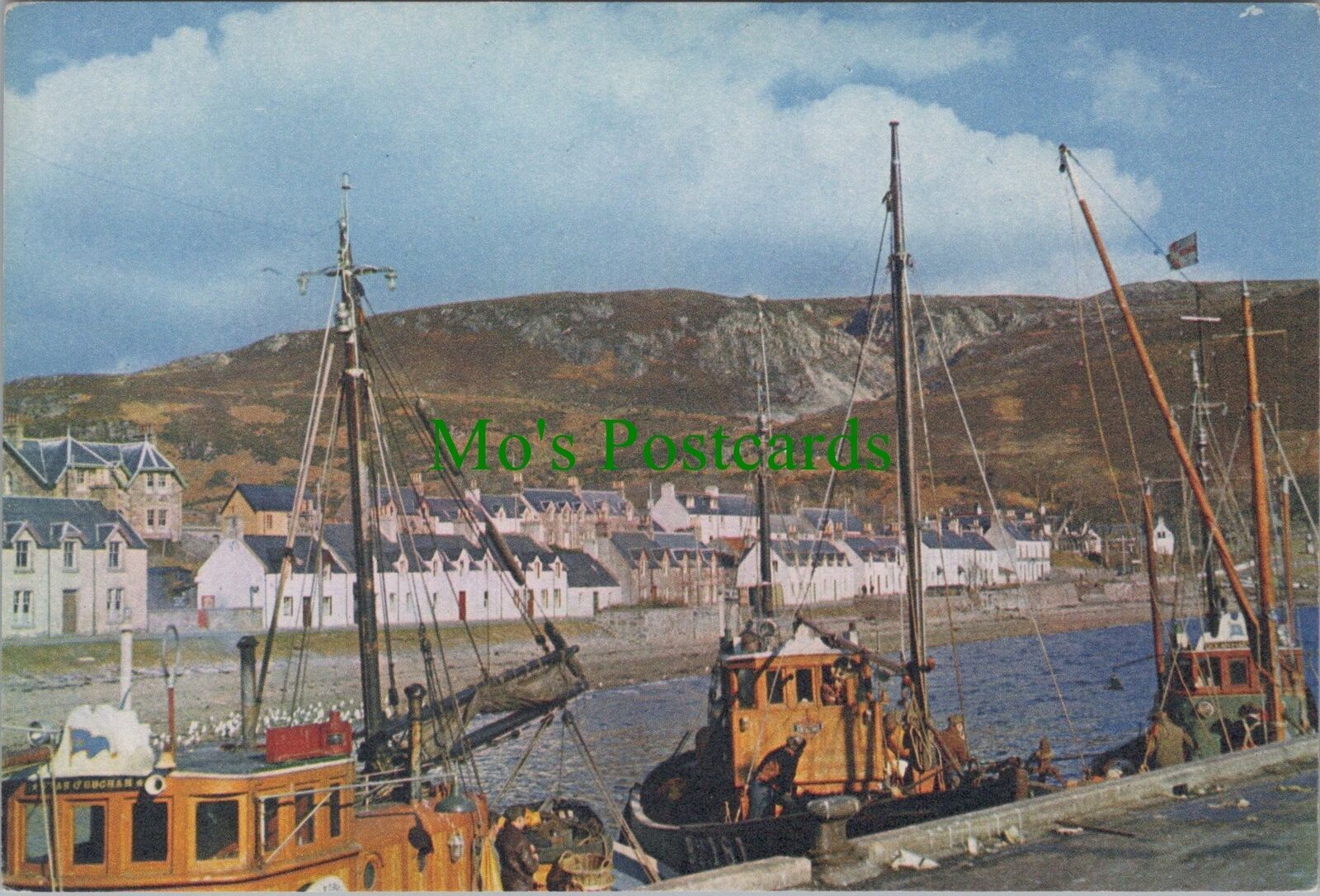 Scotland Postcard - Ullapool From The Pier, Scottish Highlands Ref ...