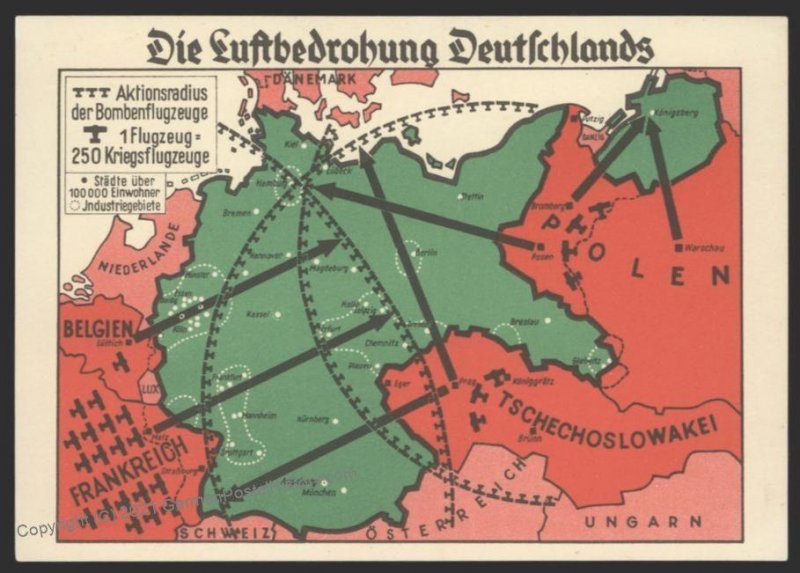 Germany 1933 Armies Map Corridor Poland Air Threat Who Needs Security ...