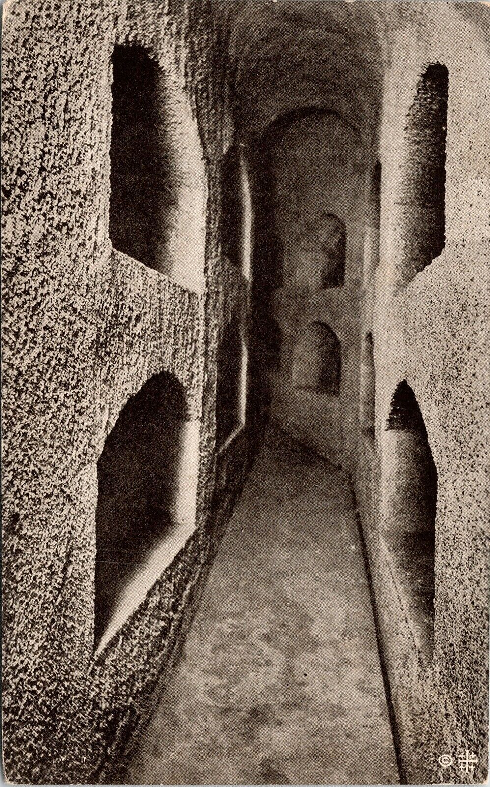 Mount St Sepulchre Washington DC View Caracombs Postcard VTG UNP ...