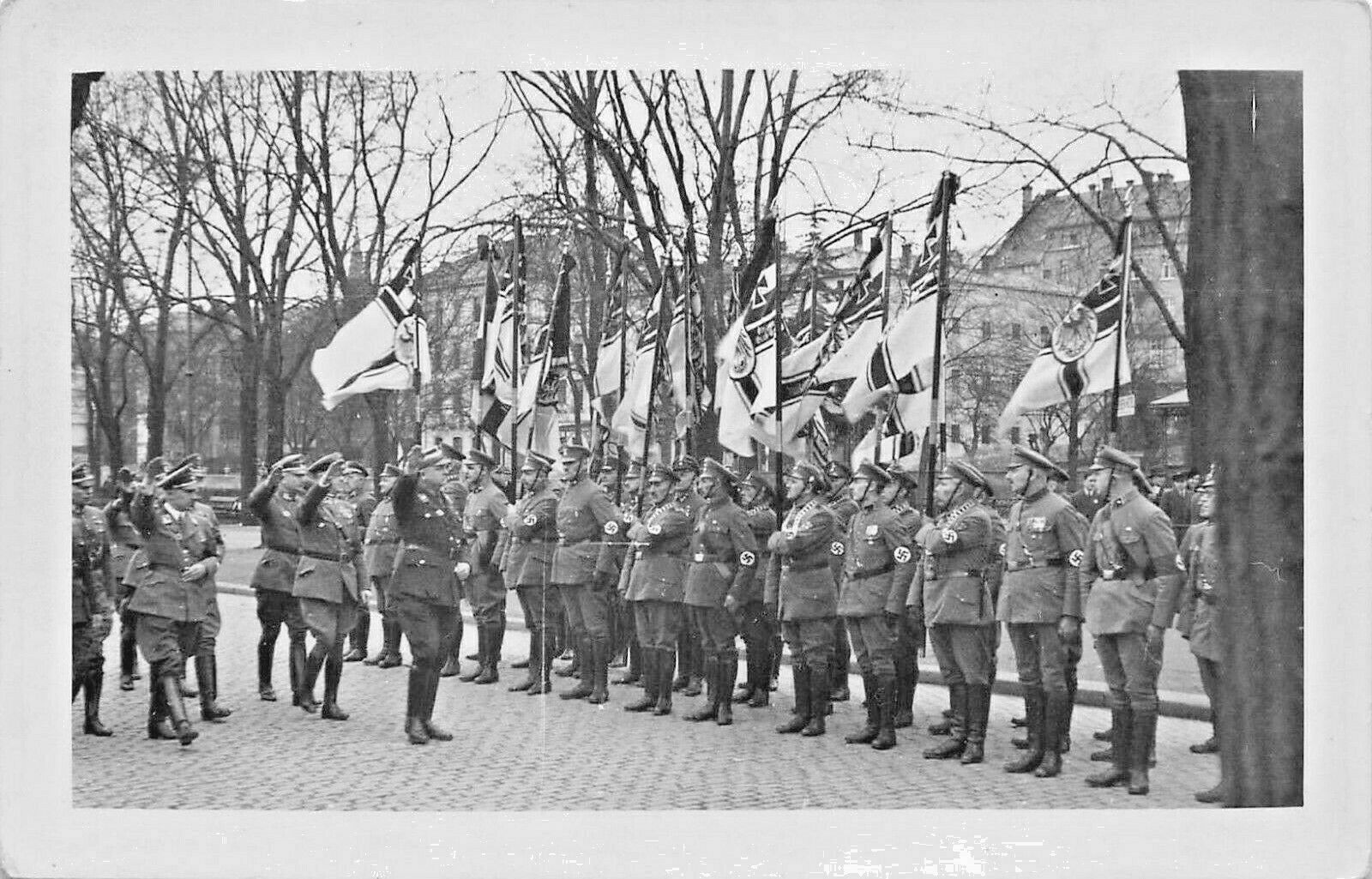 Adolph Hitler's Troops Germany World War II Real Photo Postcard ...