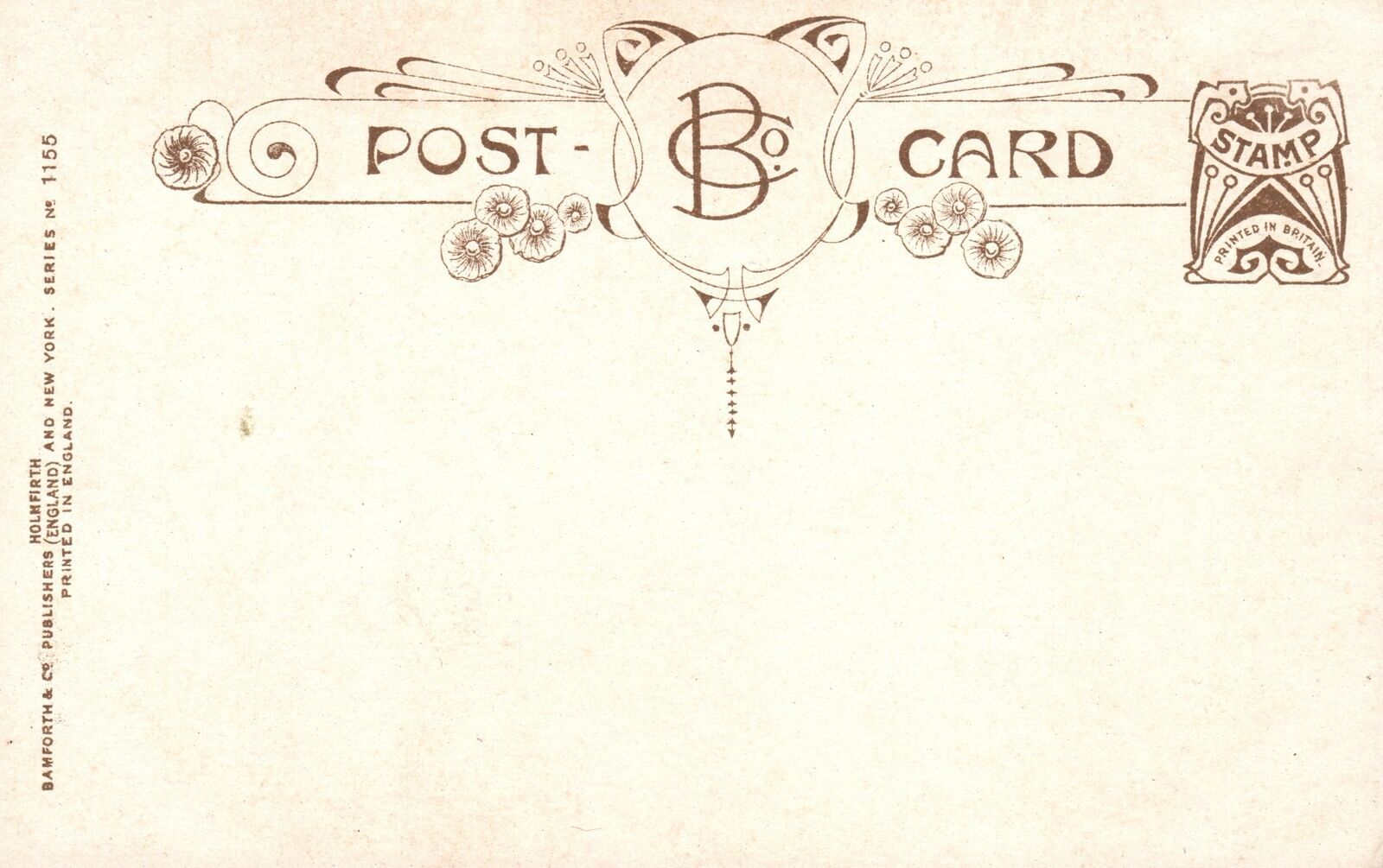 Vintage Postcard Family Mother And Father With Two Babies Crying On His ...