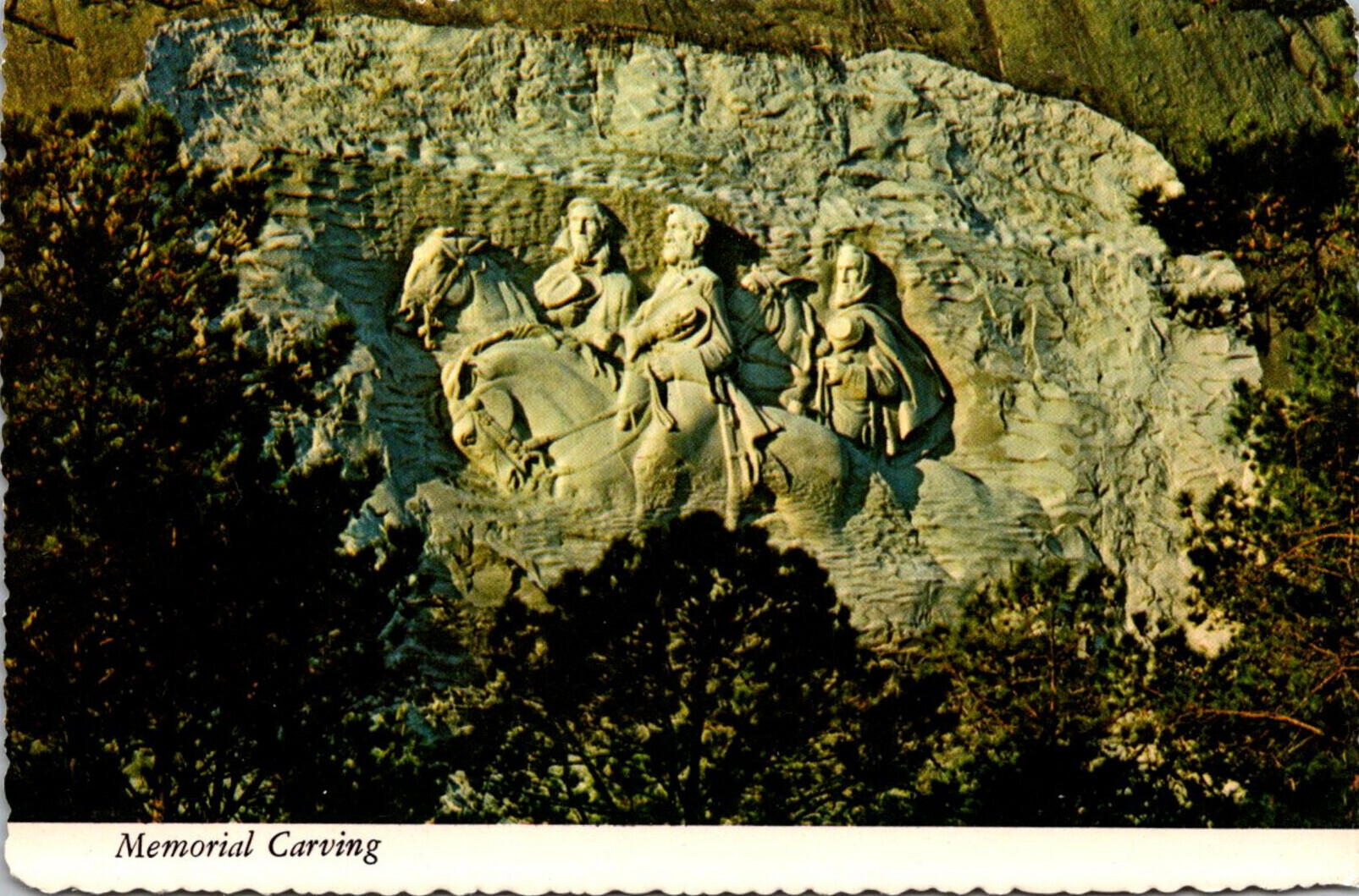 Georgia Atlanta Stone Mountain Confederate Memorial The Memorial ...
