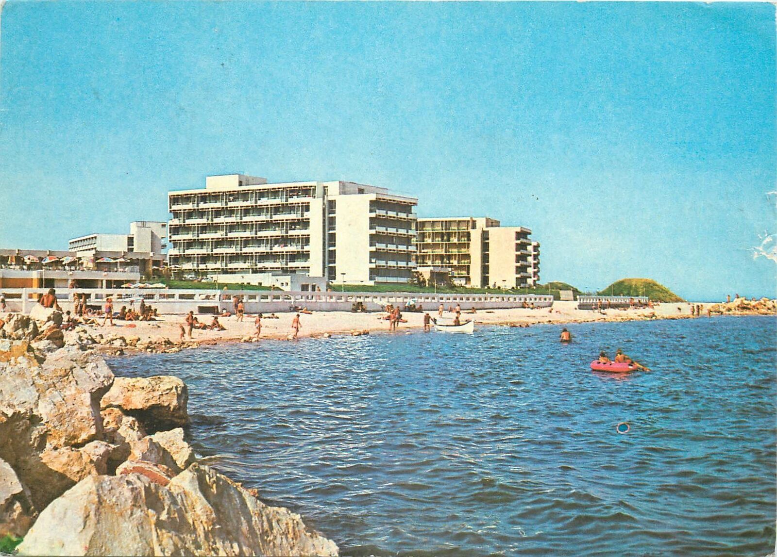 carte postala Romania Venus statiune Marea Neagra vedere plaja | Europe ...