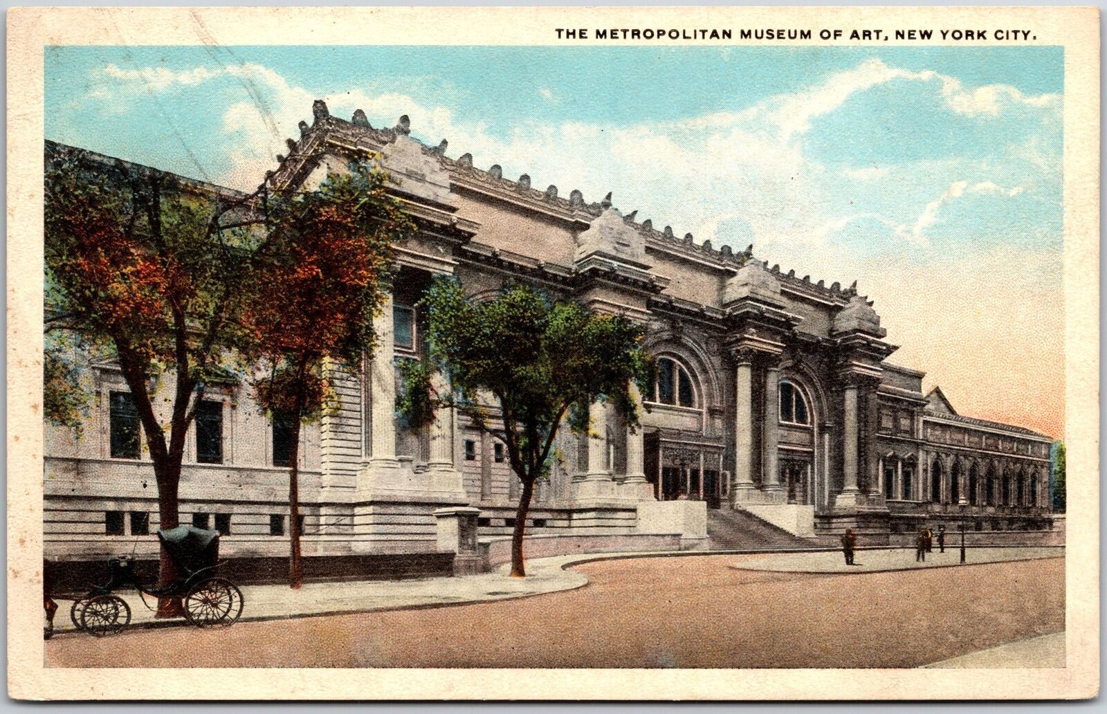 The Metropolitan Museum Of Art New York City NYC Central Park Building ...