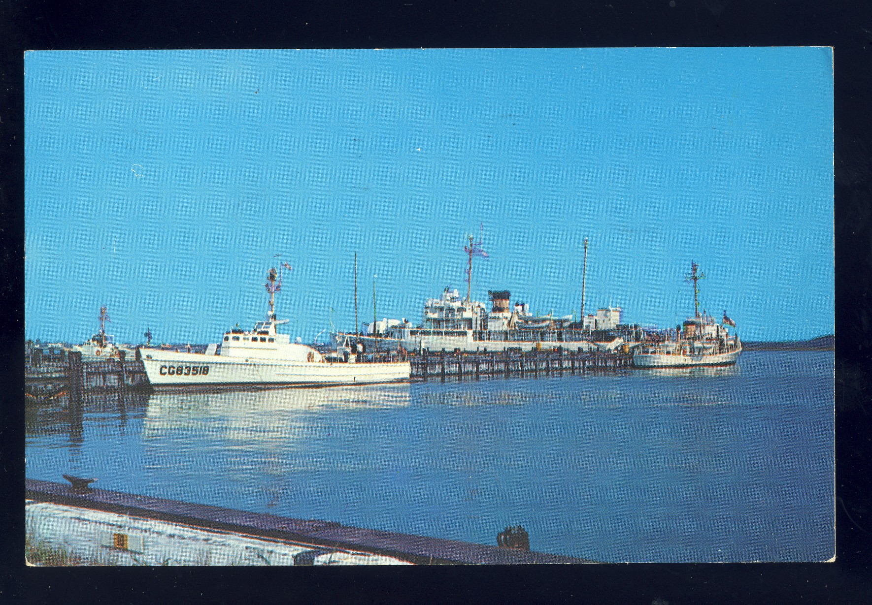 Cape May, New Jersey/NJ Postcard, US Coast Guard Cutter "Unimak", 1961 ...