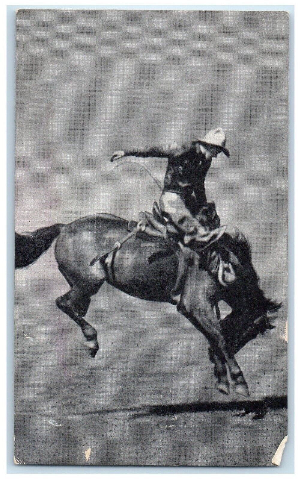 1941 Iowa's Championship Rodeo Horse Cowboy Sidney Iowa Vintage Vintage ...
