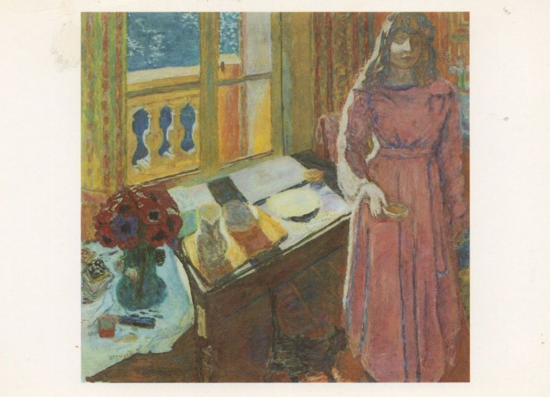 Pierre Bonnard Bowl Of Milk Tate Gallery Souvenir Postcard | Topics ...
