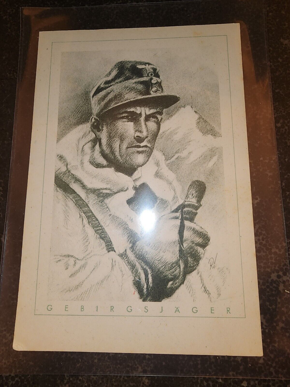 Mint Germany Army PPC Picture Postcard Gebirgsjäger Mountain Troop ww2 ...